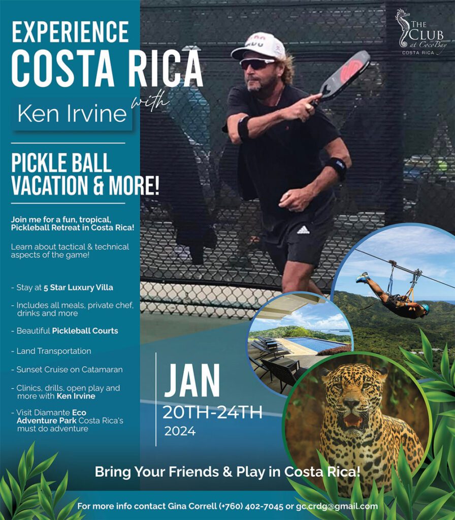 KEN IRVINE - CERTIFIED PICKLEBALL PROFESSIONAL - CORONADO